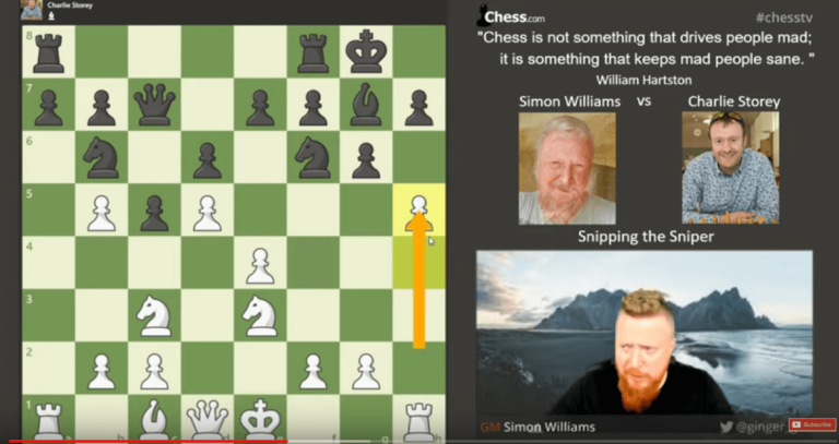 Simon Williams v Charlie Storey: British Championships 2019, Round 3 ...