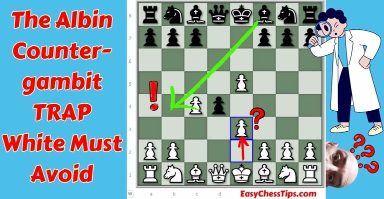 The Albin Countergambit Trap White Must Avoid – Easy Chess Tips
